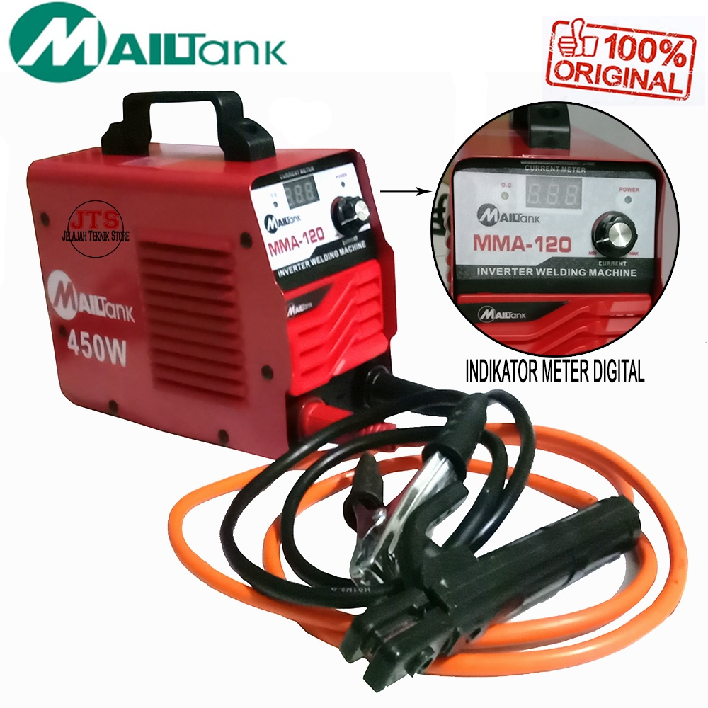 Jual NEW!!! Mesin Las 450 Watt MAILTANK Inverter Welding Machine SH345G Travo Las MMA-120A Mesin ...