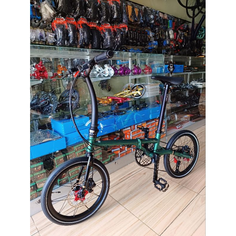 Jual Sepeda Lipat Folding Bike Fnhon Gust 16 Inch Plus 349 | Shopee Indonesia
