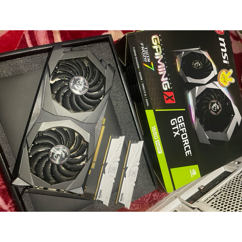 Jual MSI GTX 1660 GAMING X 6GB DDR6 & RAM T-CREATE (8GBX2) DDR4 3200MHz ...