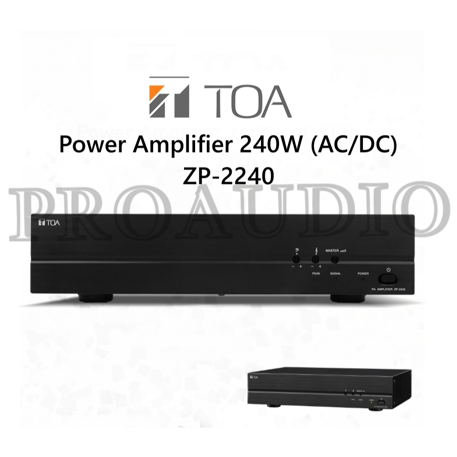 Jual POWER AMPLIFIER TOA ZP-2240 ZP2240 ZP 2240 MIXER AMPLI ORIGINAL | Shopee Indonesia