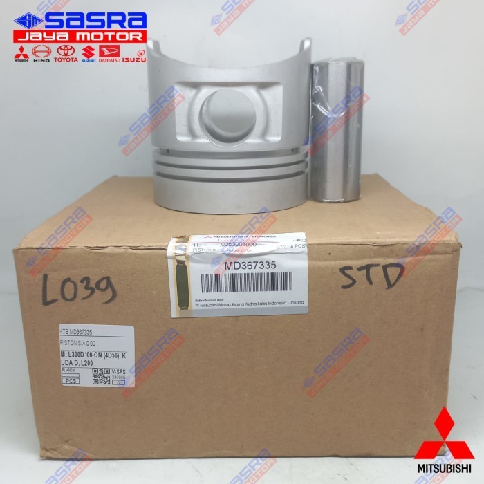 Jual Piston SET ORI L300 DIESEL 2000-2021|KUDA DIESEL|L2004D56(BELUM ...