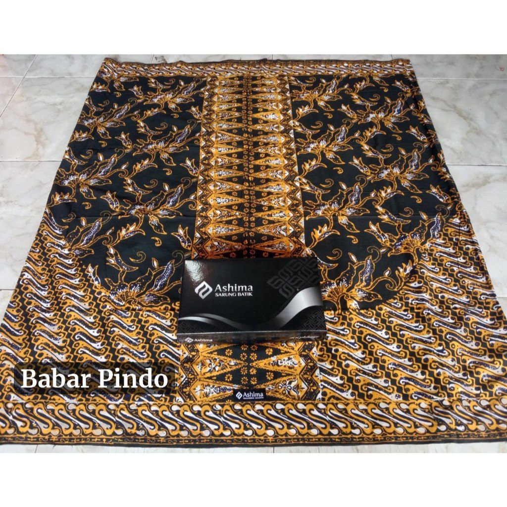 Jual sarung ashima dewasa as57 Babar Pindho klasik kembang kemuning ...