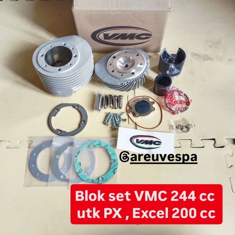 Jual Blok set VMC 244 cc utk PX , Excel 200 cc | Shopee Indonesia