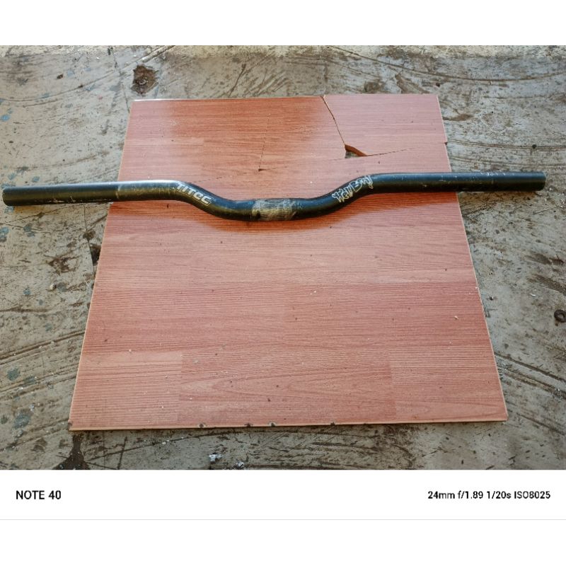 Jual stang sepeda mtb alloy merk titec second layak pakai antiq ...