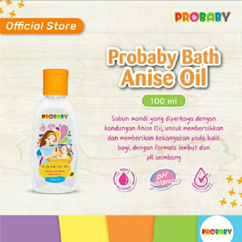 Jual Probaby Baby Bath anise Oil 100ml|| Exp Jan 2026 | Shopee Indonesia