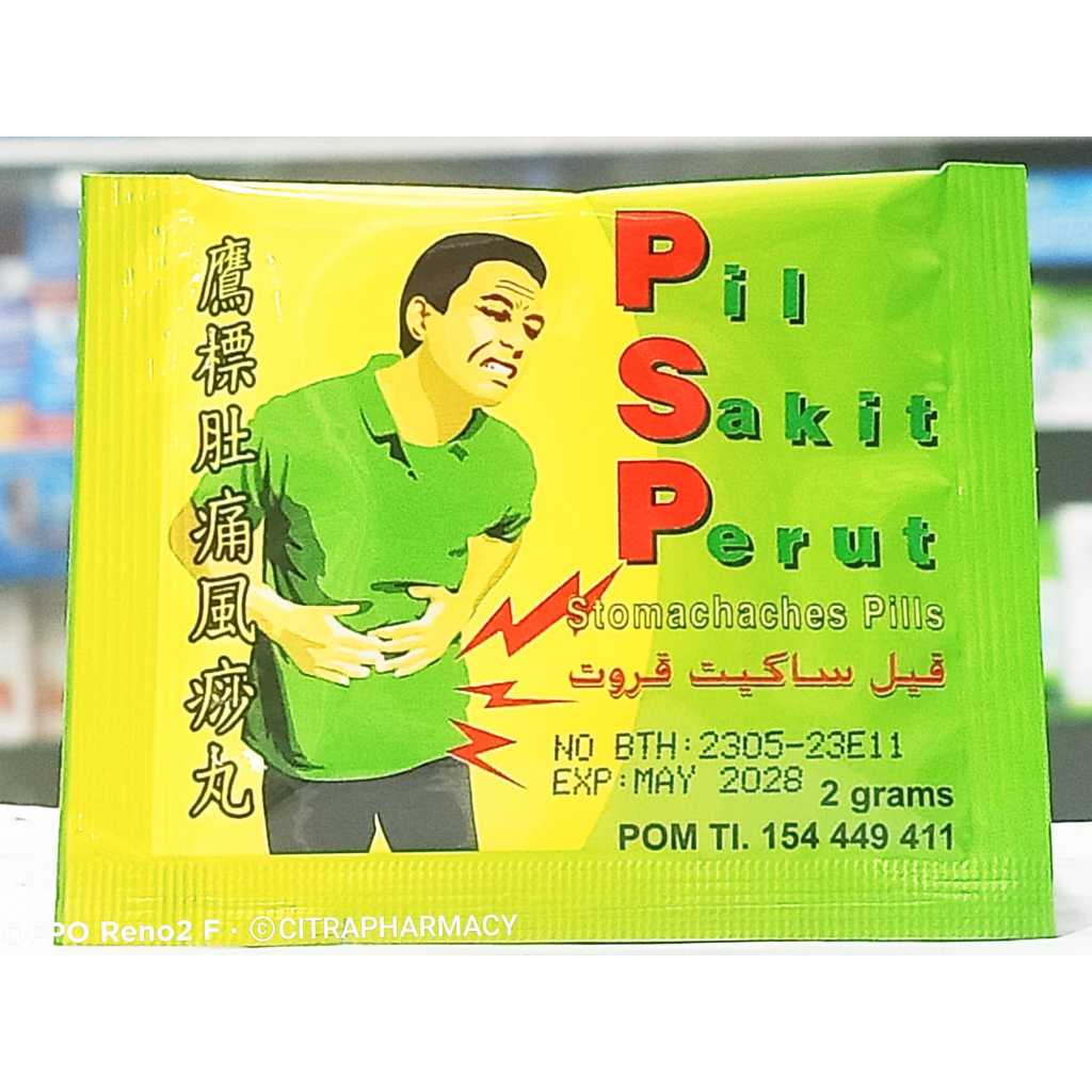 Jual Pil Sakit Perut / PSP 𝟏 𝐒𝐀𝐂𝐇𝐄𝐓 𝟐𝐆𝐑 - Meredakan Sakit Perut, Muntah ...