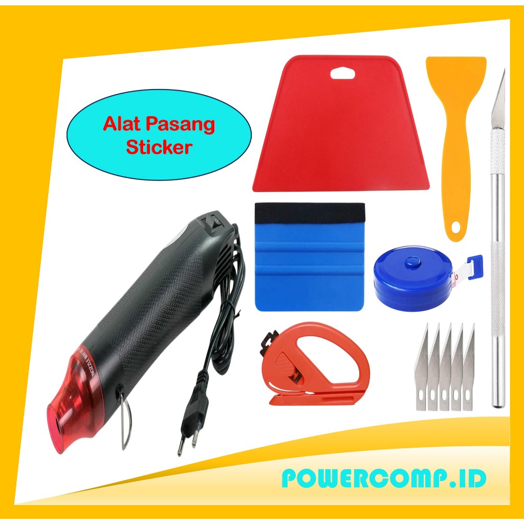 Jual Zuimi Alat Pasang Stiker Wrap Vinyl Kaca Film Scrapper Spatula 11 ...
