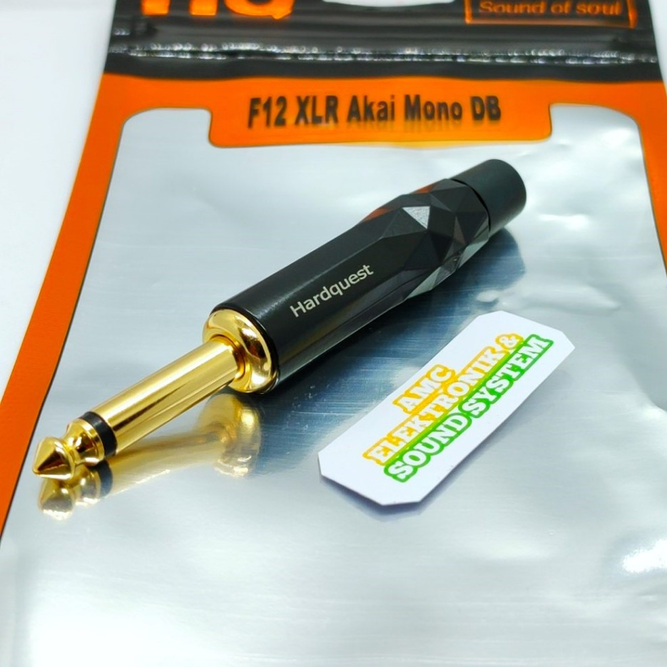 Jual JACK JEK AKAI TOA MONO HARDQUEST F-12.DB PIN GOLD KUALITAS BAGUS ...
