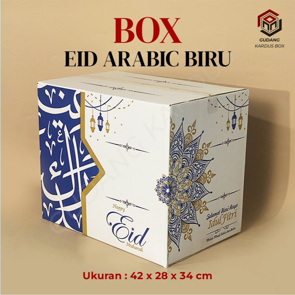 Jual BOX 42x28x34 cm- BOX PARCEL IDUL FITRI/BOX PARCEL SEMBAKO LEBARAN ...