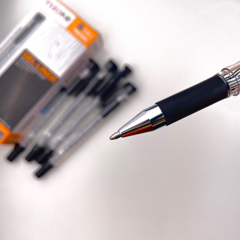 Jual Pulpen Pena Gel Pen Hitam 1.0mm Pena Tanda Tangan Hitam Biru TIZO ...