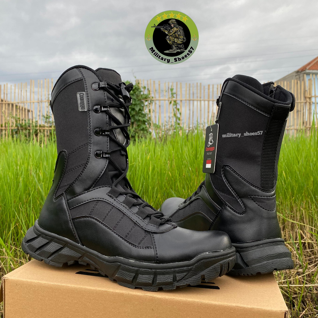 Jual Sepatu Pdl tactical tni sepatu pdl ujung besi sepatu pdl dinas ...