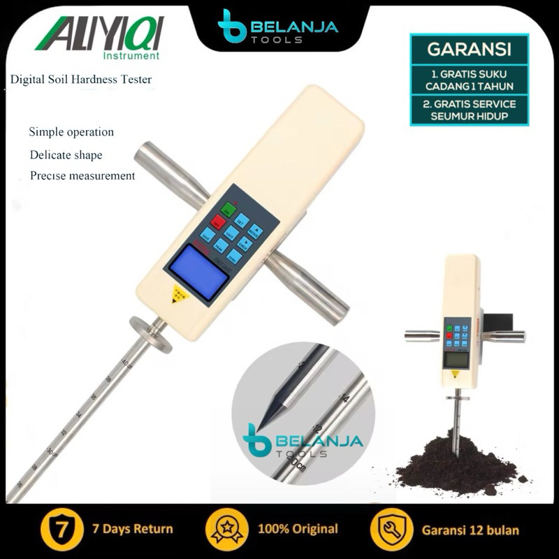 Jual Soil Hardness Tester TYD-2 Kekerasan Tanah TYD2 Meter Gauge ...