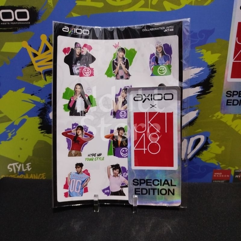 Jual Sticker Pack Axioo X JKT48 Official | Shopee Indonesia
