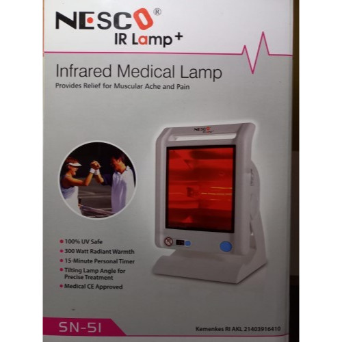 Jual Alat Infrared Lampu Terapi Sinar Inframerah IR Lamp Nesco | Shopee ...