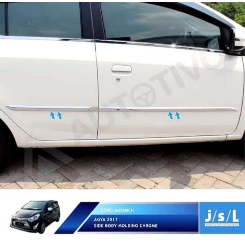 Jual NEW AGYA AYLA 2017 2018 2019 2020 2021 2022 LIST BODY SIDE BODY ...