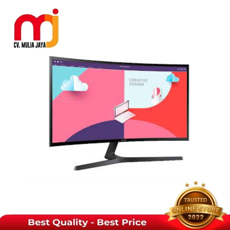 Jual MONITOR SAMSUNG 24 INCHI CURVED LS24C366 | Shopee Indonesia