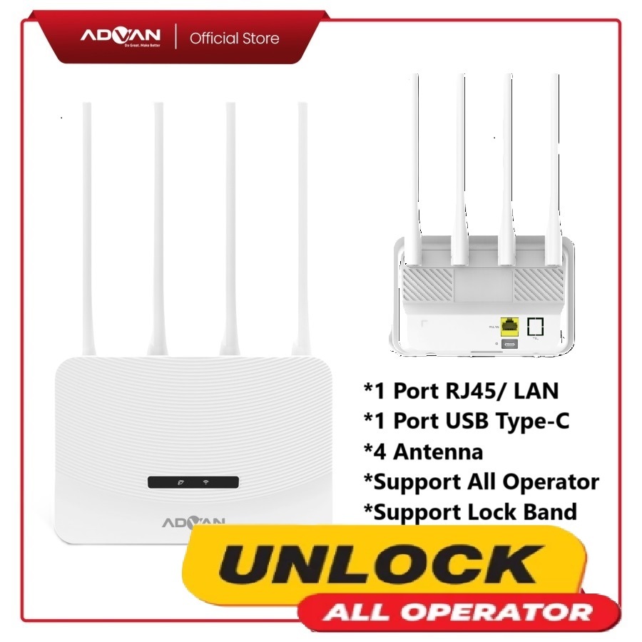Jual ADVAN V1 PRO Modem Router Wifi Wireless CPE 4G LTE 150 Mbps ...