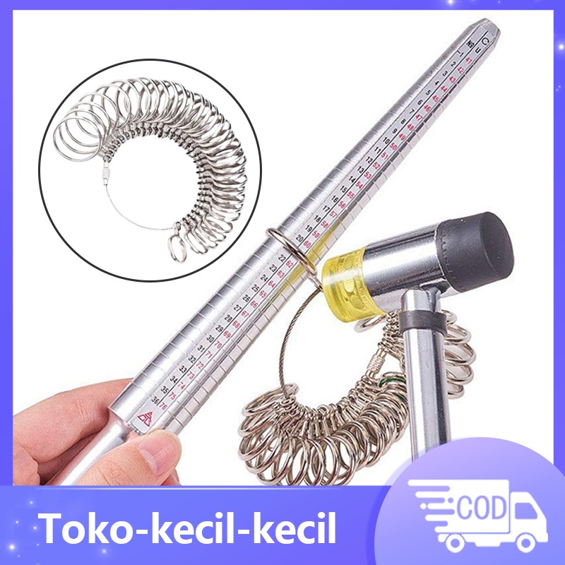 Jual Alat Ukur Cincin /Jari Pengukur Alat /Ring Finger Size Alat ...