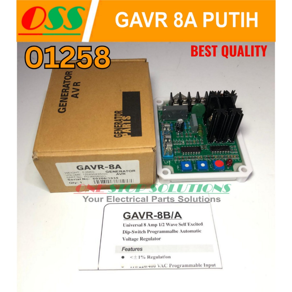 Jual AVR UNIVERSAL GAVR8A AVR 8A PUTIH REXITE BEST QUALITY | Shopee Indonesia