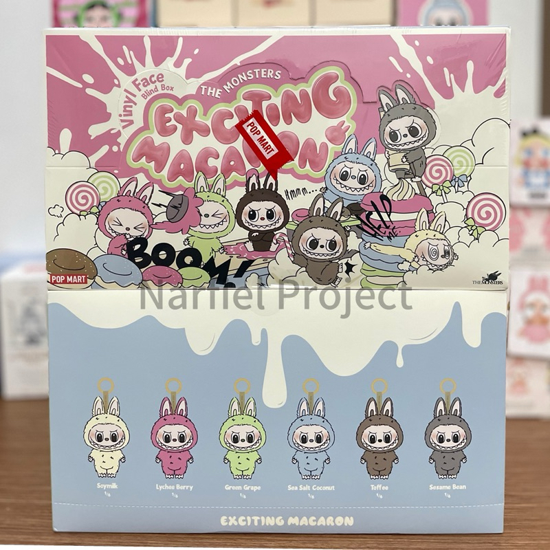 Jual [ORIGINAL] Labubu Exciting Macaron Vinyl Face Original Pop Mart ...