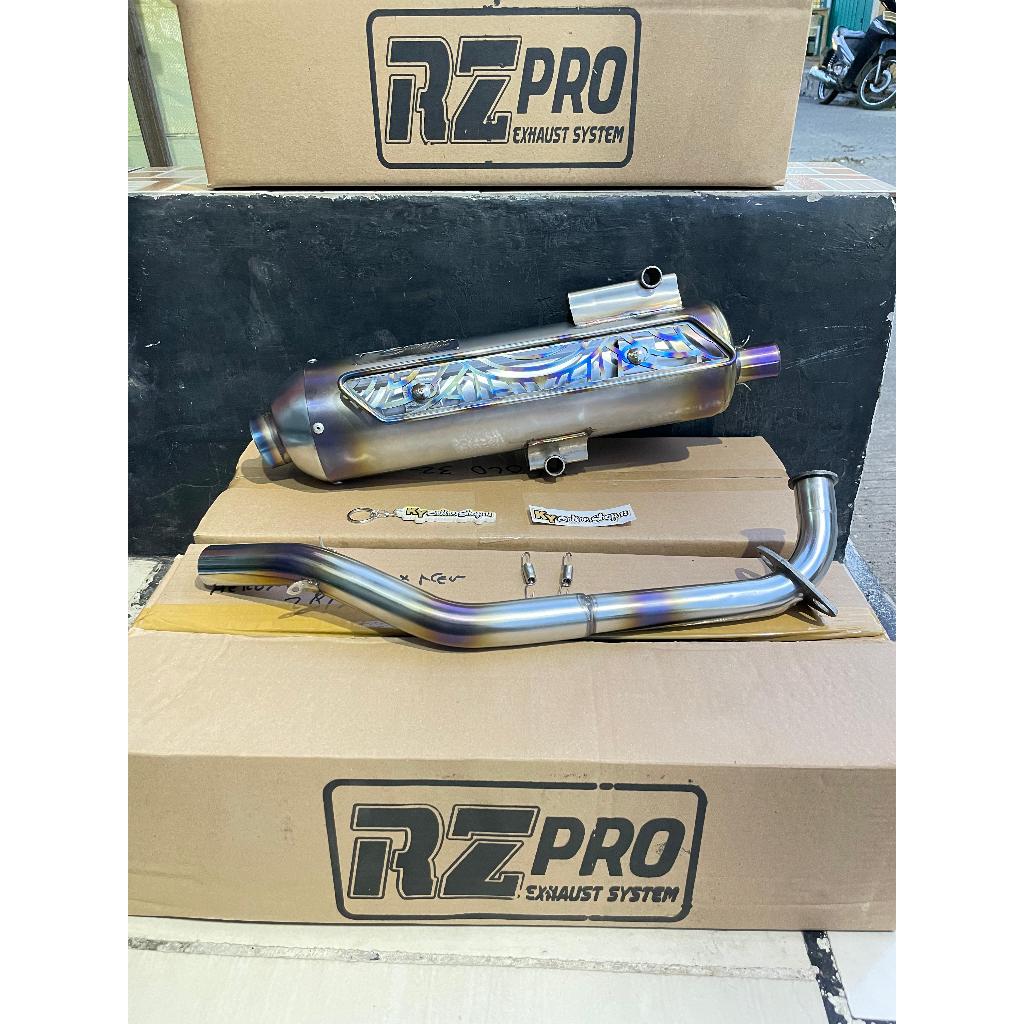 Jual LIVE - KNALPOT KONDOMAN TYPE SR SUNBLUE AEROX NEW N-MAX NEW NMAX ...