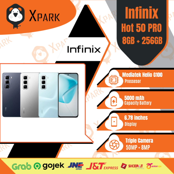 Jual Infinix HOT 50 Pro [ 8GB / 256GB ] Smartphone - Garansi Resmi ...
