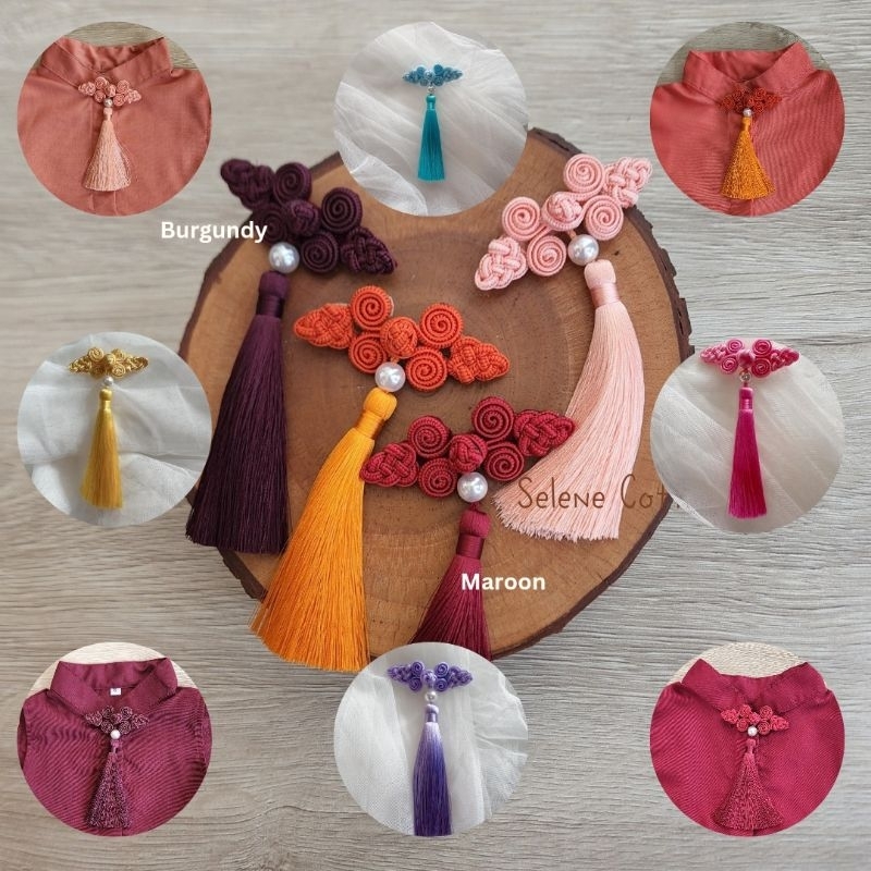 Jual Selene.Co Pin Tassel / Tassel Baju / Jepit Imlek / Pin Imlek ...