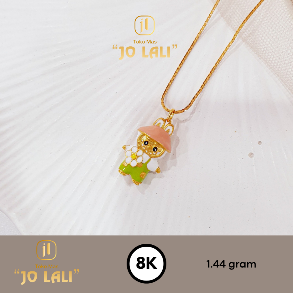 Jual Leontin Labub Kadar 8k Berat 1.44 gr | Shopee Indonesia