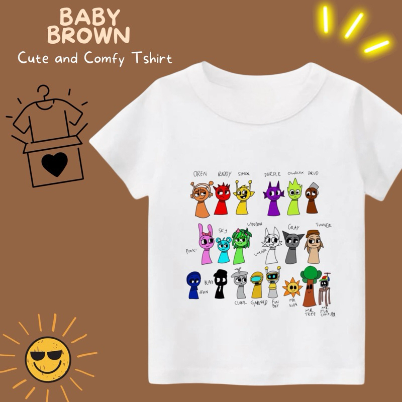 Jual BAJU ANAK ATASAN ANAK LAKI-LAKI DISTRO KAOS ANAK LAKI-LAKI PEREMPUAN 1-10TAHUN SPRUNKI ...