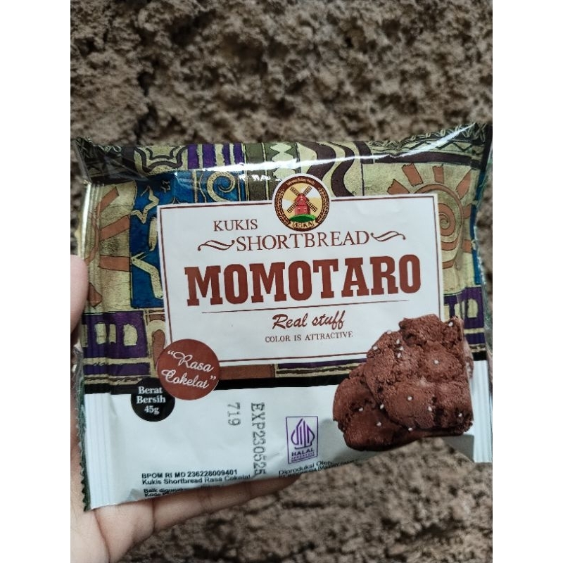 Jual Aoka Momotaro Rasa Cokelat Kukis 1 Kemasan 45 Gram | Shopee Indonesia