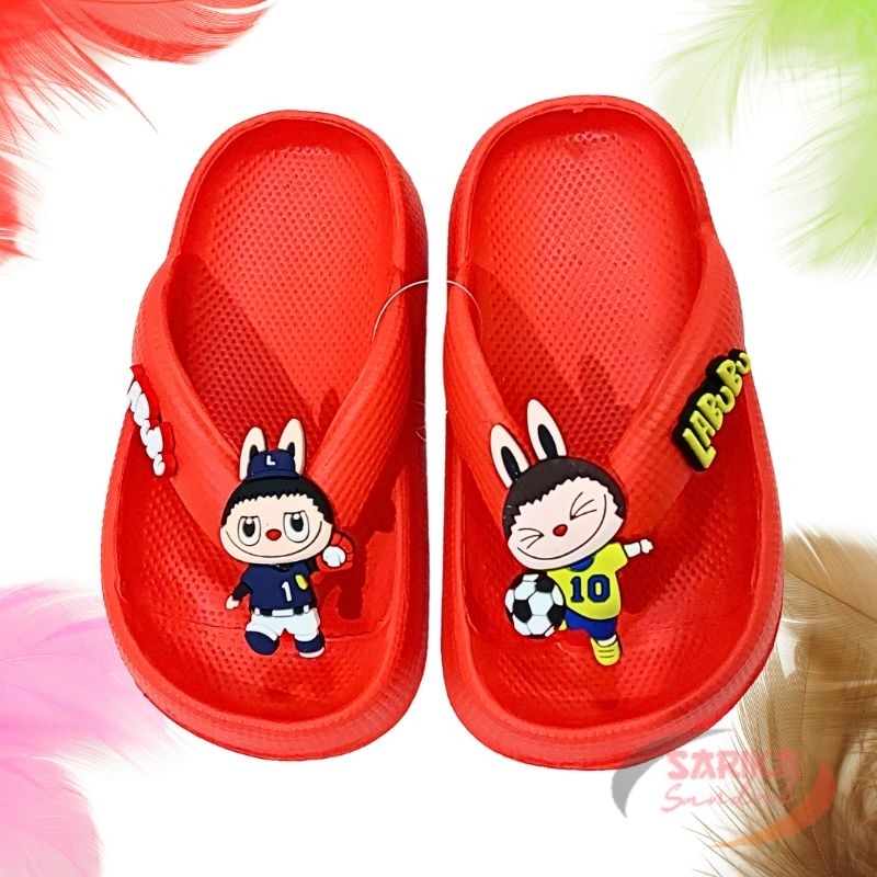 Jual Hilos 610-11 Sandal Labubu Bola Anak Laki-Laki Sandal Labubu Anak ...
