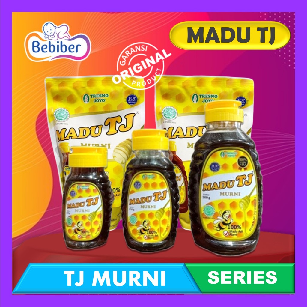 Jual Madu Tj Murni 500gr | Kemasan Botol & Refill | Madu Murni | Madu ...