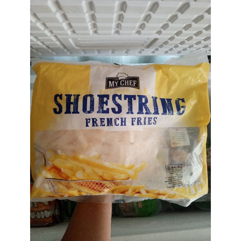 Jual My Chef Kentang Goreng Varian Bentuk kemasan 1 kg | Shopee Indonesia