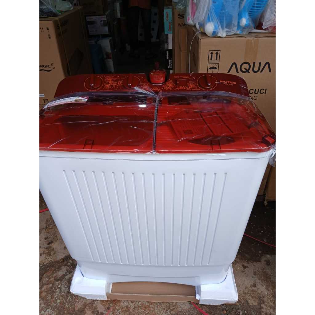 Jual Mesin Cuci 2 Tabung Polytron PWM, 8072 N - Kapasitas 8 KG | Shopee ...