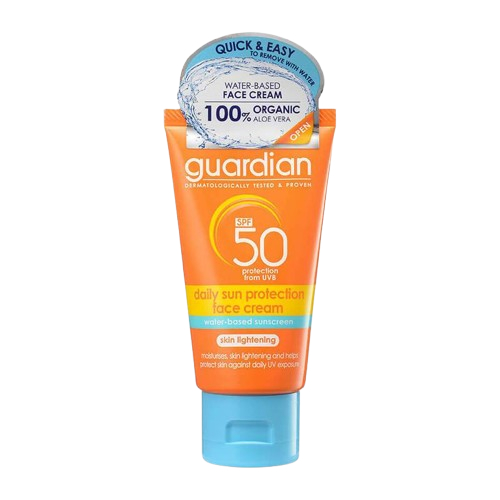 Jual GUARDIAN DAILY SUN PROTECTION FACE CREAM SPF 50 WATER BASED ...