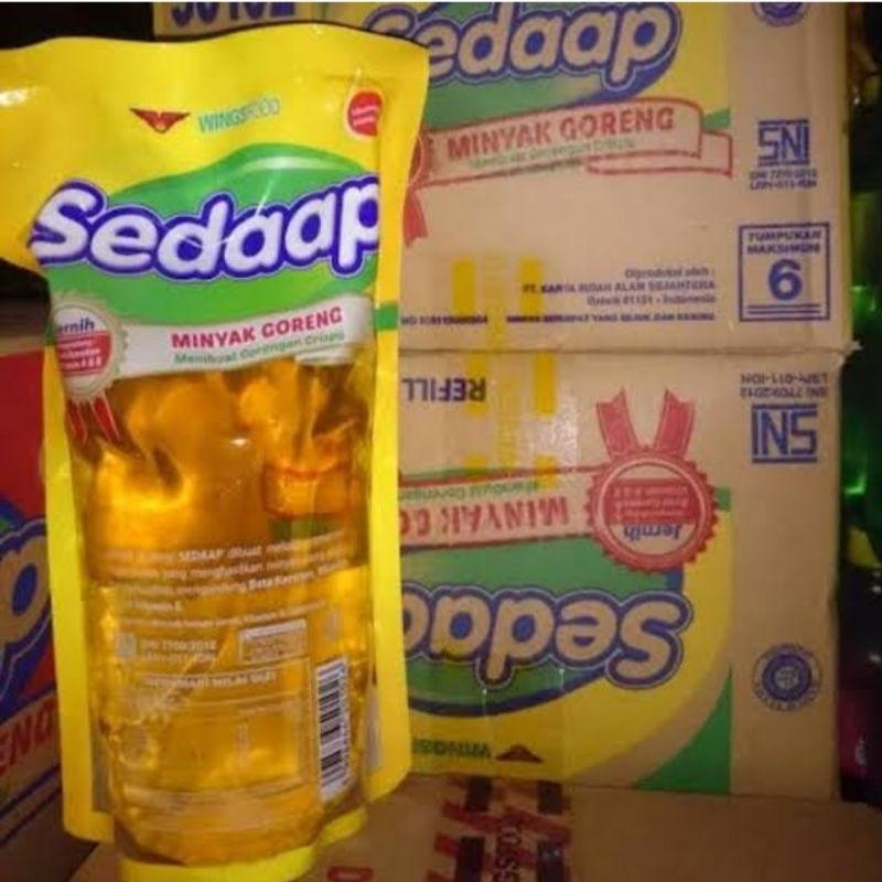Jual MINYAK GORENG SEDAAP 1 LITER / MINYAK GORENG SEDAP ORIGINAL 100% ...