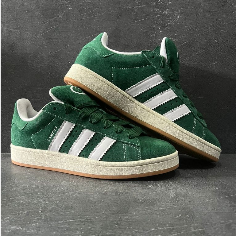 Jual CAMPUS 00S DARK GREEN CLOUD WHITE | Shopee Indonesia