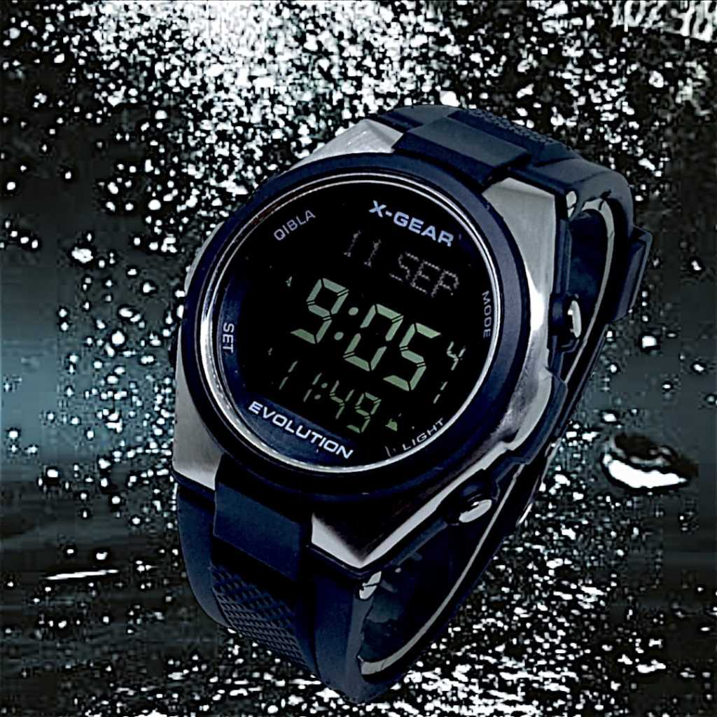 Jual Jam Tangan Pria Digital Olahraga Multifungsi Water Resistant Tali ...
