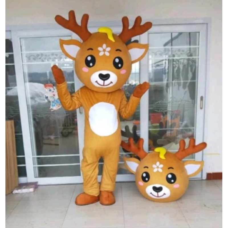 Jual kostum badut karakter (rusa) | Shopee Indonesia