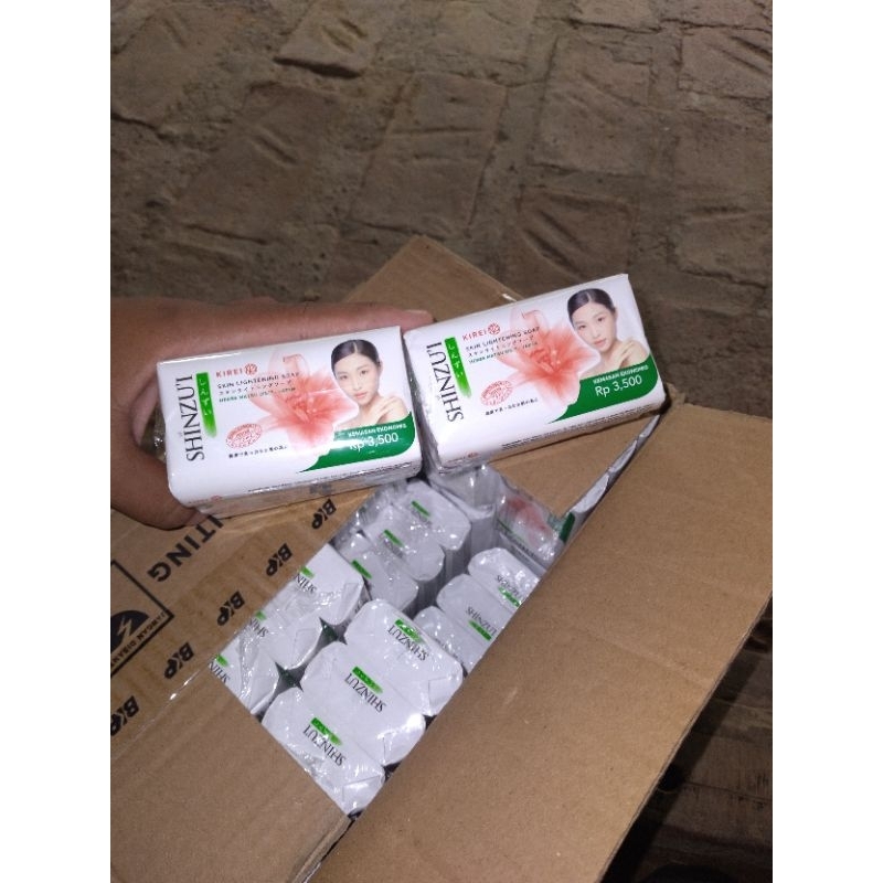 Jual Kemasan Baru 1 karton sabun shinzui batang isi 72pcs | Shopee ...