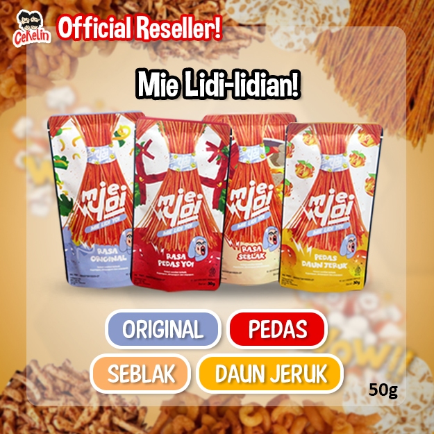 Jual MIE LIDI-LIDIAN - Camilan Ringan by Cekelin (Cemilan Keluarga ...