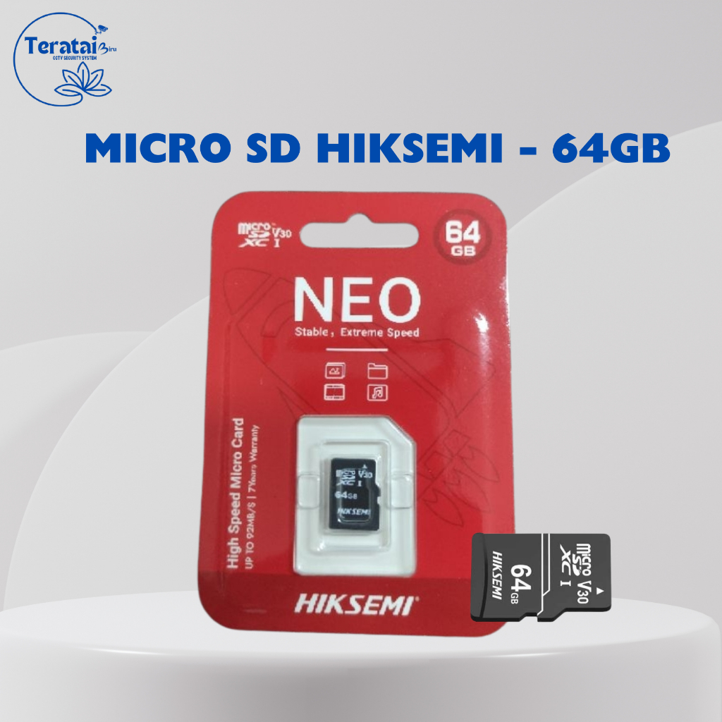 Jual MEMORY CARD CCTV MICRO SD CARD 64GB HIKSEMI DAN IMOU | Shopee ...