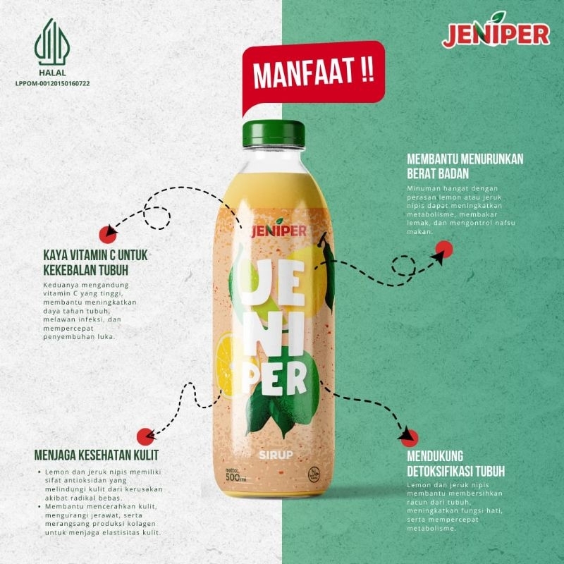 Jual JENIPER Syrup 500 ml | Shopee Indonesia