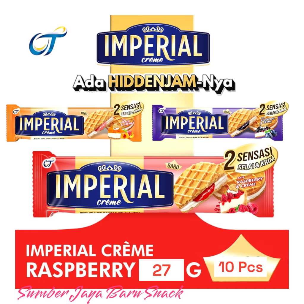 Jual Imperial Creme | 2 Sensasi BARU | Isi 10 Bks @ 27 g | OT | Shopee Indonesia