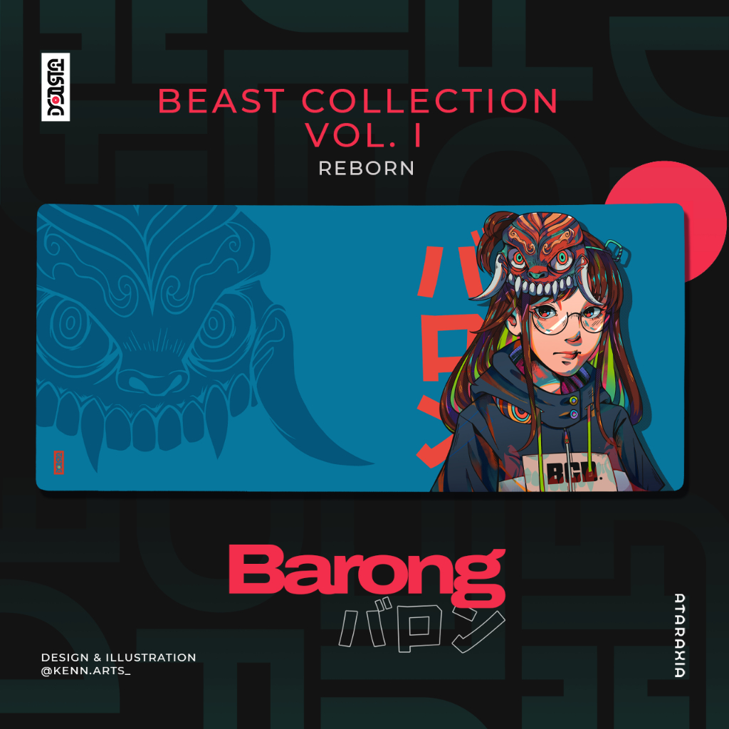 Jual Deskmat Barong : Beast Collection Vol. 1 Mousepad Gaming Ataraxia ...