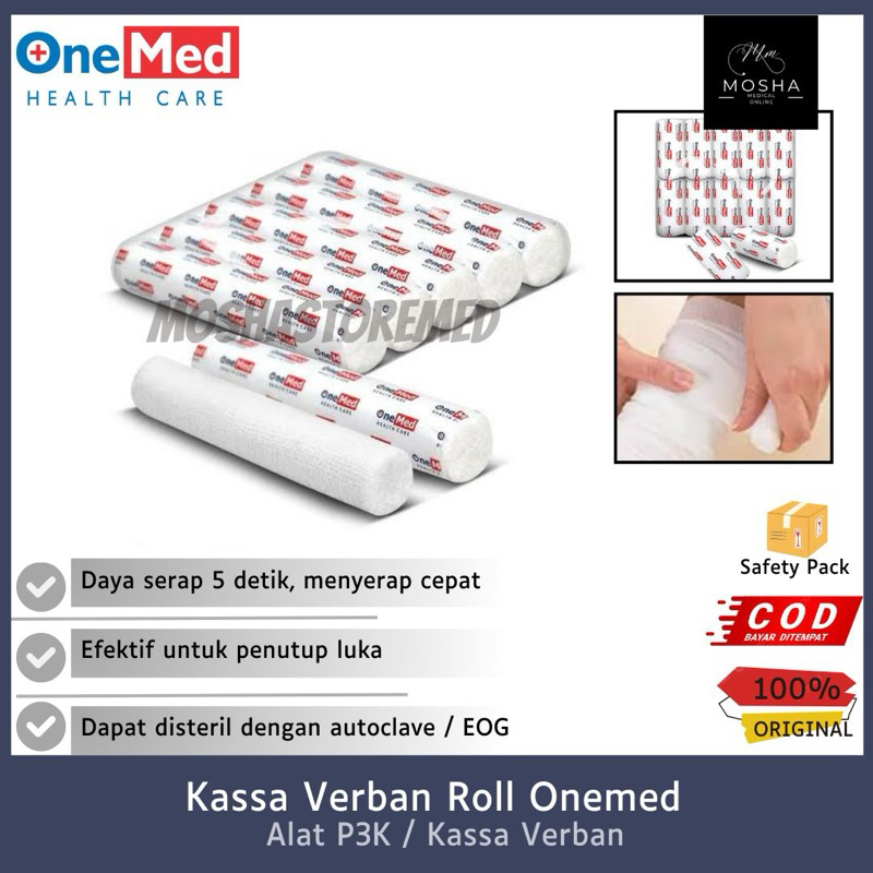 Jual ONEMED-Kasa Verban Perban Roll | Shopee Indonesia