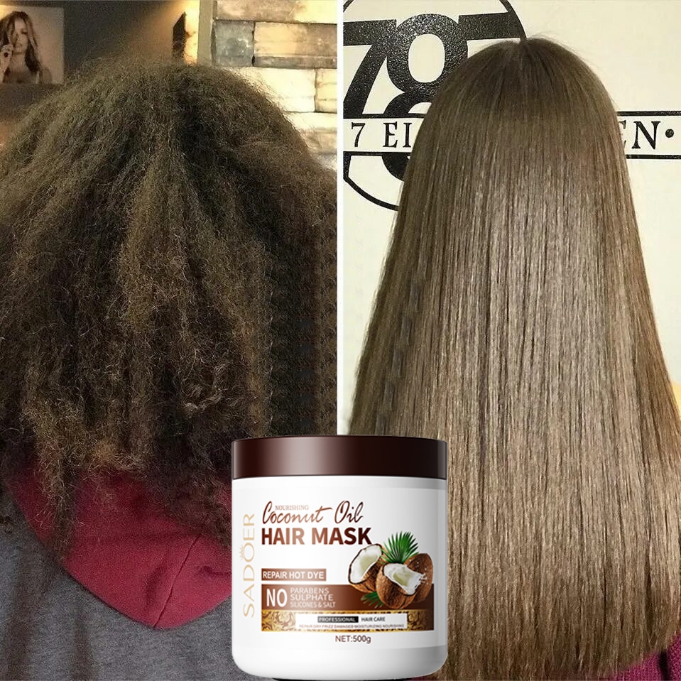 Jual Krim pelurus rambut Hair Mask Kondisioner Rambut 500g Rambut ...