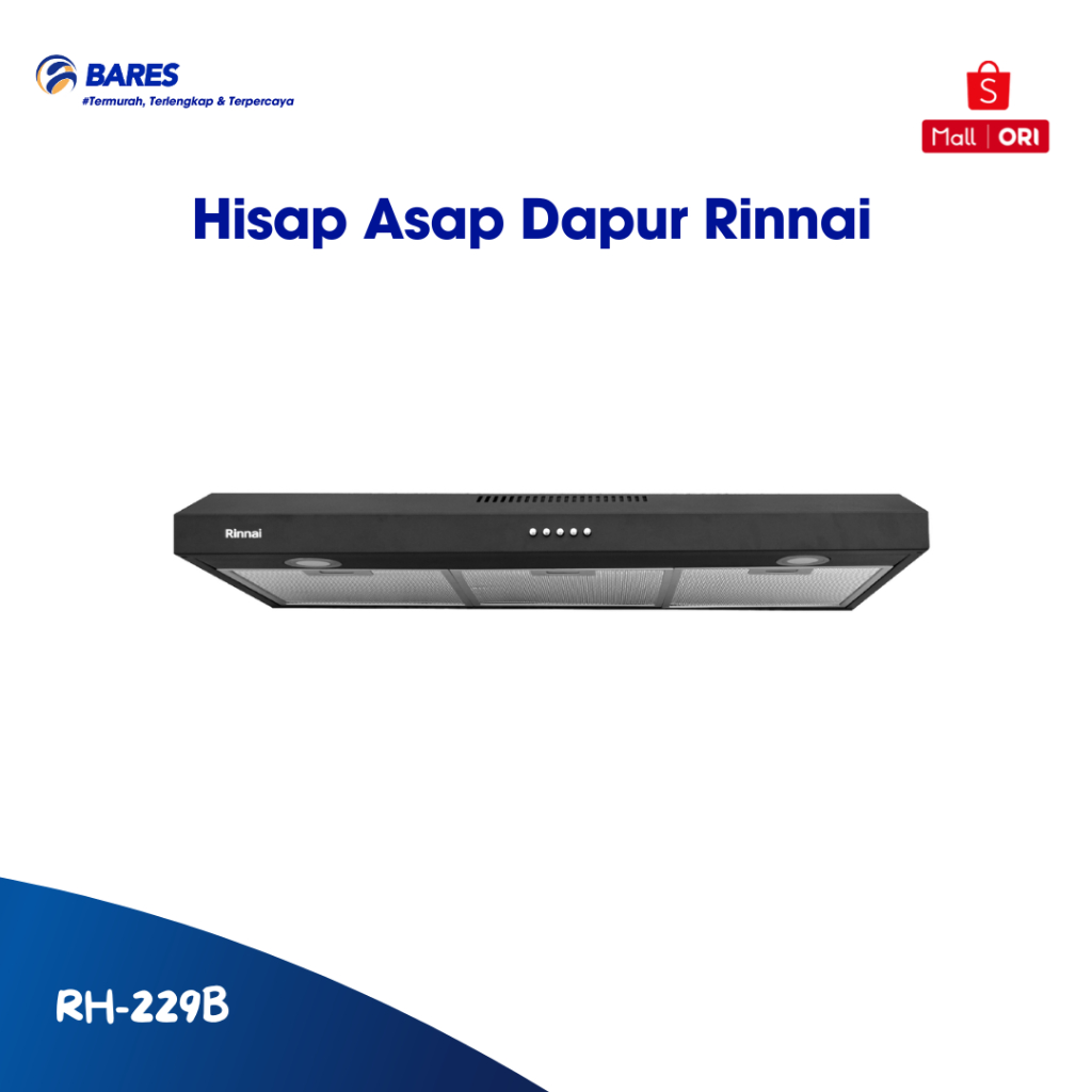 Jual Rinnai RH-229B Hisap Asap Dapur | Shopee Indonesia