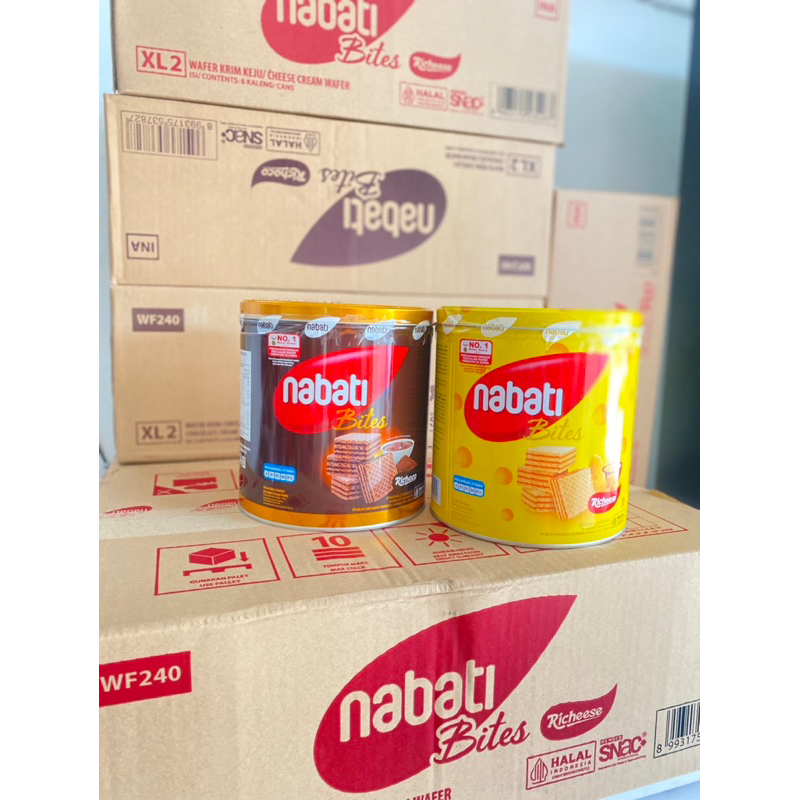 Jual Wafer Nabati Kaleng 240 gram | Shopee Indonesia