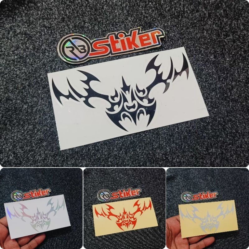 Jual Stiker cutting Motiv Tribal Batok motor | Shopee Indonesia